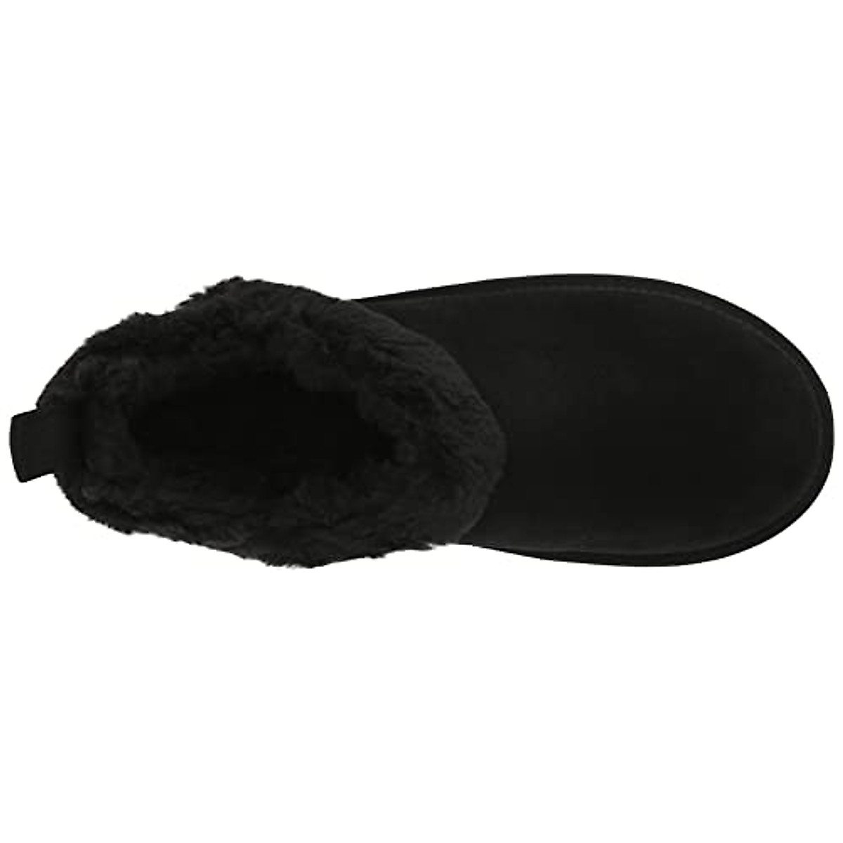 Koolaburra by UGG Women's ADVAY Slip-ON Fashion Boot, Black, 8