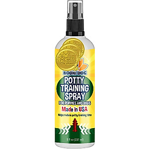 Bodhi Dog Potty Training Spray | Indoor Outdoor Potty Training Aid for Dogs & Puppies | Puppy Potty Training for Potty Pads | Made in USA (8oz)