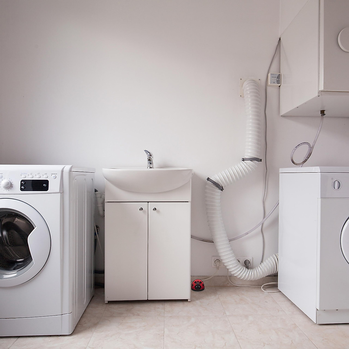 Water Leak Monitoring Sensor with Alarm 1 Pack - Leak Bug Electronic Water & Flood Leak Detector - Detects as Little as 1/32" of Water - Overflow Alert Sensor Beeps Loudly When Water is Detected