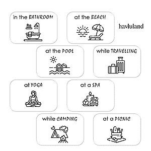 HAVLULAND Pack of 2 Turkish Beach Towels,100% Cotton Super Absorbent Beach Towel Extra Large Lightweight Beach Blanket - Silver