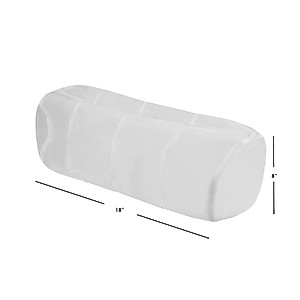 Sunbeam 4 Compartment Micro Mesh Delicates Wash Laundry Bag, White