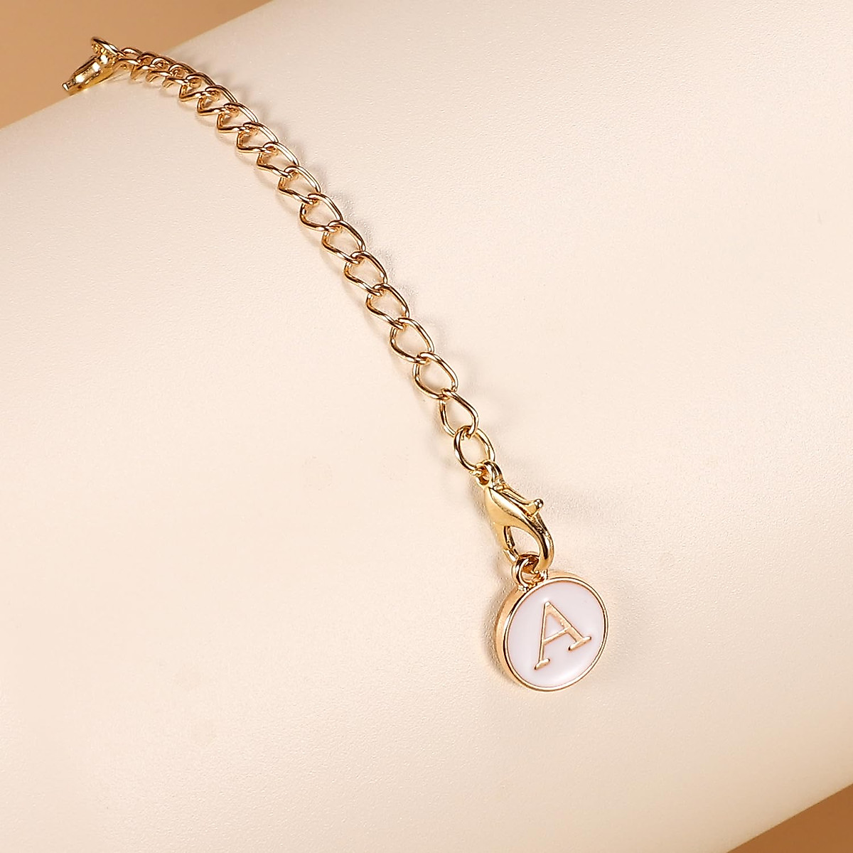 SAVITA Letter Charm Accessories for Stanley Cup, Letter Charm Accessories Personalized Name ID Letter Handle Charm Letter Charm for Stanley Tumblers (Letter A)