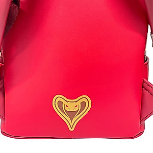 Loungefly Exclusive Disney Aladdin Jasmine and Jafar Snake Double Strap Shoulder Bag