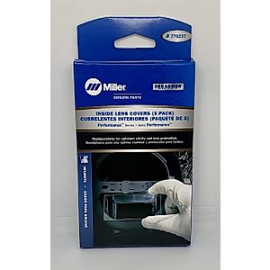 GENUINE LENS Miller 770237 Compatible Performance Helmet Inside Lens Cover 4 1/4" x 2"