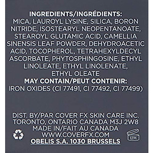 COVER FX Perfect Setting Powder - Shade Light - Loose Makeup Finishing Powder - Mattify Skin and Lock in Makeup - Blurs Fine Lines - Travel Size