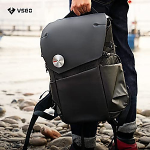 VSGO Black Snipe Camera Backpack 16L Professional DSLR/SLR Photo Bag Compatible For Sony Canon Nikon Camera, DJI Stabilizers Light Weight Only 1.1kg