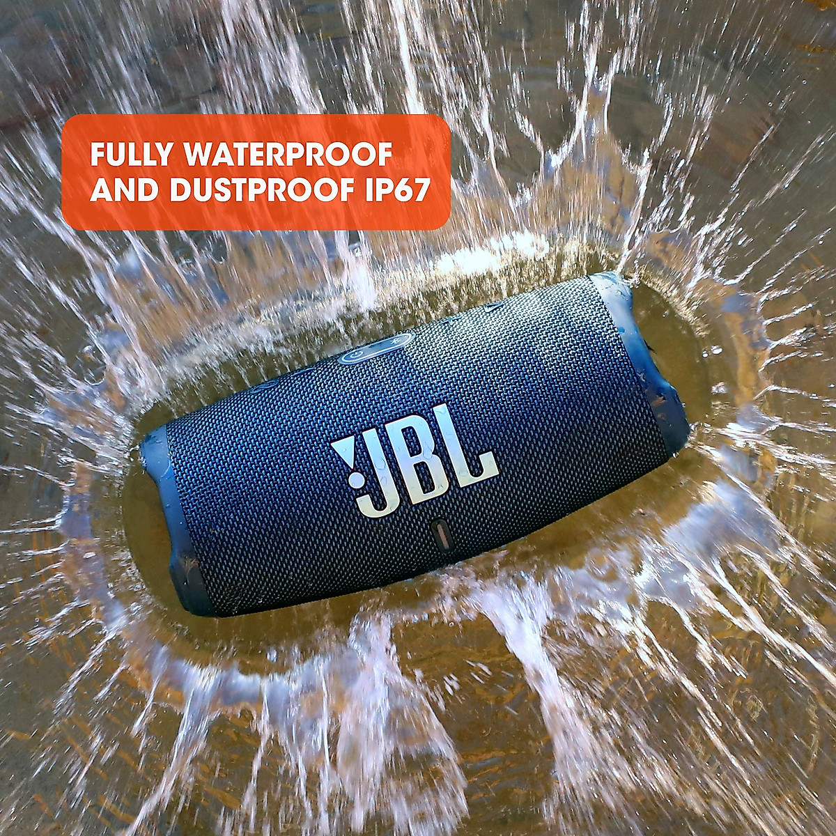 JBL CHARGE 5 - Portable Bluetooth Speaker with IP67 Waterproof and USB Charge out - Squad