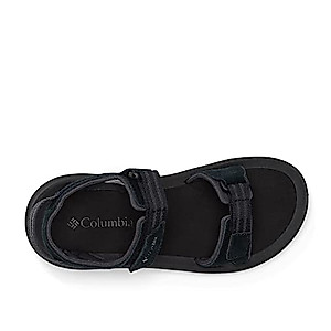 Columbia Women's Trailstorm Hiker 2 Strap Sport Sandal, Black/Light Cloud, 8