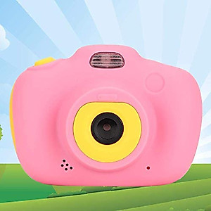 LKYBOA Pink Camera，Mini Kids Camera, 1080P HD Mini Video Camera for Children Memory Card, Best Gift