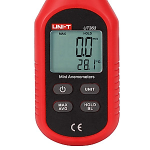 UNI-T UT353 Decibel Meter 30-130dB, UT363 Handheld Anemometer Wind Speed Meter