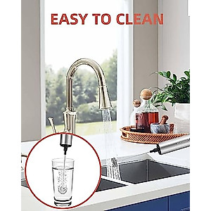 KURSINNA Electric Rechargeable Milk Frother Handheld, USB-Charge Hand Frother with 2 Stainless Whisks, Manual Foam Maker for Coffee Lattes, Matcha, Cappuccino (3 Speed with USB Charge)