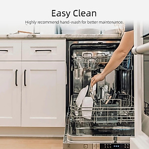 Knife Set, Emojoy 15 Piece Kitchen Knife Set with Block Wooden, German Stainless Steel Sharp Chef Knife Set with Sharpener, Dishwasher Safe and Rust Proof (kitchen knife set red)