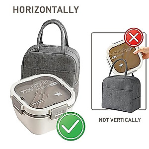 Temiminime Salad Lunch Containers for Adults with Portable Bag,60oz/1.7L Large Plastic Salad Bowls for Lunch, BPA-Free, 4-Compartment Tray & a Sauce Cup, Lid with Dual-Latches, White