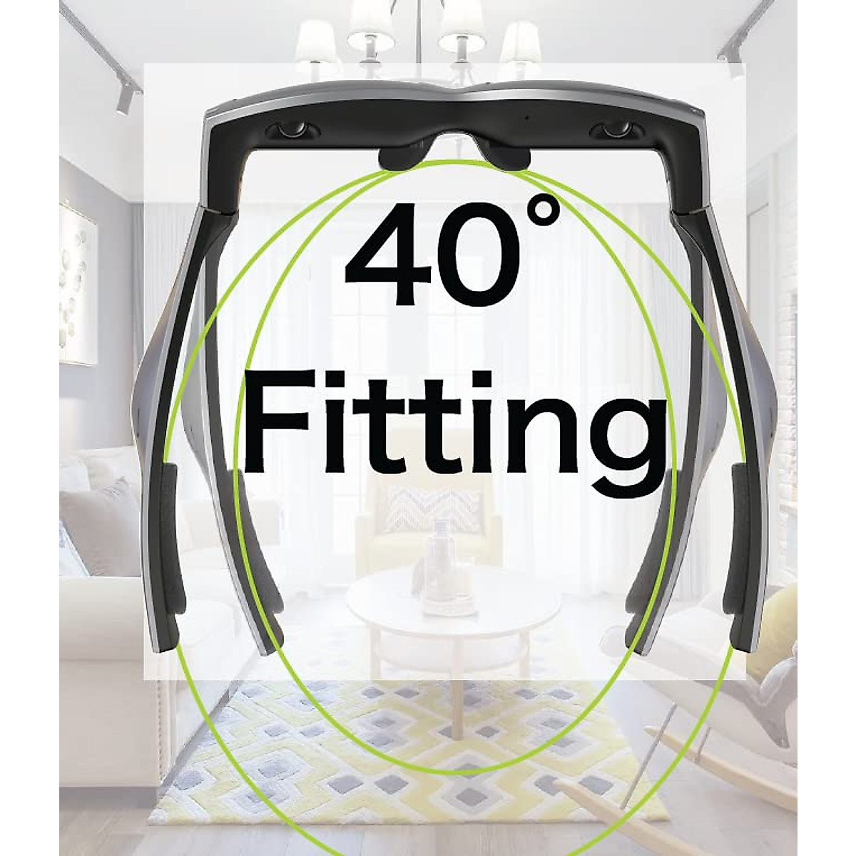 Goolton G20D AR Glasses Augmented Reality Wearable Tech Headsets Smart Glasses for Movie Video Display,43°FoV,