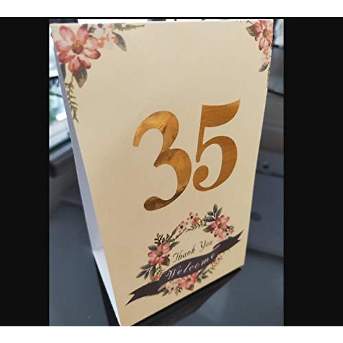 Wedding Party Number Stickers for Table Card Accessories Decorative self-adhensive Number Sticker 1-10