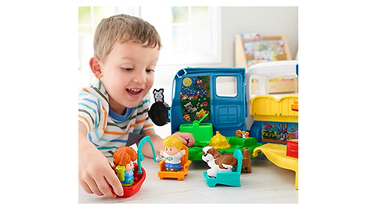 Fisher-Price Songs & Sounds Camper - Fun Camping Adventures