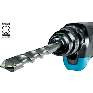 Makita 5 Piece - SDS-Plus Drill Bit Set For SDS+ Rotary Hammers - Aggressive Drilling For Concrete & Masonry - Carbide Tipped Bits