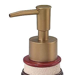 Avanti Linens - Soap Dispenser/Lotion Pump, Decorative Home Decor (Navajo Dance Collection)