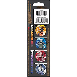 Naruto Shippuden Magnetic Page Clips (6-Pack) Stationery