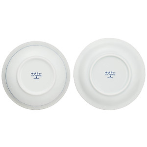 Sanrio 307743 Hello Kitty Blue Rose (Dyed), 3 Porcelain Dish Bowls, 6-Piece Set (Comes in a Presentation Box)