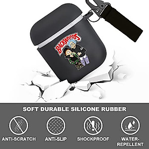 Backwoods Airpods Case Flexible Silicone Cover for Airpods 2&1shockproof Protective TPU Airpod Cases with Keychain Compatiable Wireless Charging