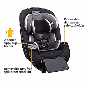 Safety 1st Grow and Go™ Extend 'n Ride LX All-in-One Convertible Car Seat, Winehouse