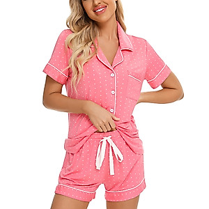 Leikar Roller Rabbit Pajamas For Women Ladies Pajamas Sleepwear Button Down Pjs Bride pajamas