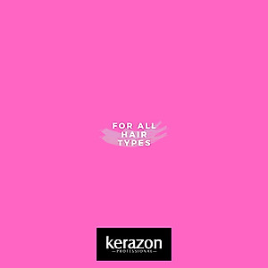 KERAZON Intensive Brazilian Hair Botox Treatment 8oz 236ml For All Hair Types, Thermal Activated Hair Mask Damaged Hair and Long Lasting Volume And Frizz Control. Packaging may vary.