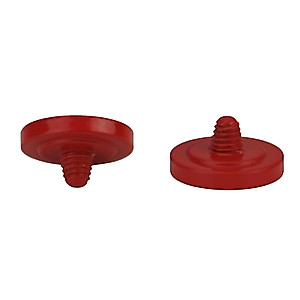 Camera Soft Release Button JJC Dark Red Shutter Button for Fuji Fujifilm X-T2 X-T20 X-T10 X-PRO2 X-PRO1 X100F X100T X100S X100 X-E3 X-E2S X-E2 Sony DSC-RX1R II DSC-RX10,etc Concave 11mm -1 Pack