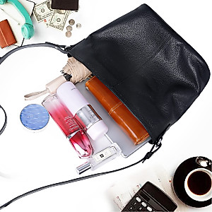 Iswee Womens Genuine Leather Handbags Tote Bag Shoulder Bag Top Handle Satchel Designer Ladies Purse Hobo Crossbody Bags (IR013-Wine)