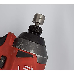 Outback Element® 1/4" Quick-Change Hex Shank Sockets 13mm Magnetic Nut Setter Driver Drill Bit, 39mm Length, Metric