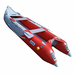 BRIS 12 ft Inflatable Kayak Fishing Tender Inflatable Poonton Boat 2 Person Kayak