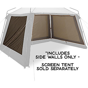 Eureka! NoBugZone Side Walls Accessory (Compatible with, but Not Included—The NoBugZone Screen House Tent and NoBugZone 3-in-1 Camping Shelter—Both Sold Separately)