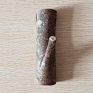 LHLLHL Handcraft Natural Wooden Tree Branch Hook Entryway Decorative Self-Adhesive Key Hooks Wood Coat Bag Hanger