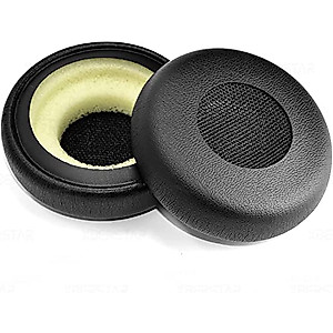 Replacement Earpads Ear Pads Cushion Cover Cup Ear Pads for Jabra Evolve 20 20se 30 30 II 40 65 65+ Headset ,Headset Replacement Parts (1 Pair)