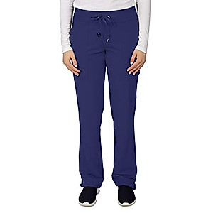 Healing Hands Jogger Scrubs for Women 7 Pocket HH360 Women’s 9154 Nikki Womens Joggers with Drawstring Navy L