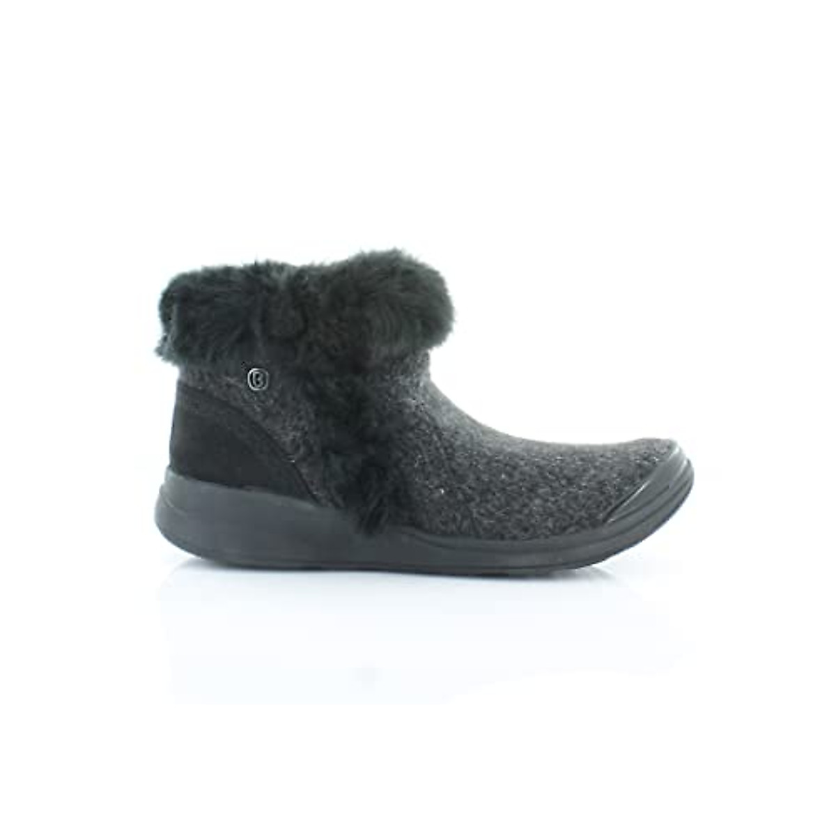 BZees Iris Black Faux Wool 6 M