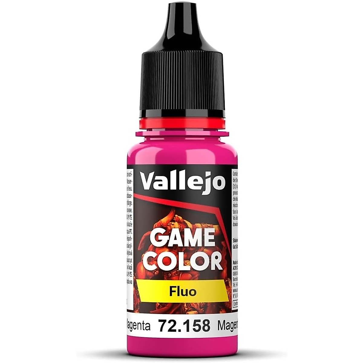 Vallejo Game Color, Fluorescent Magenta, 18 ml