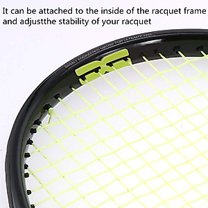 Lixada 6Pcs 3g Tennis Racket Weight Balance Strips Silicone Tennis Racquet Tapes