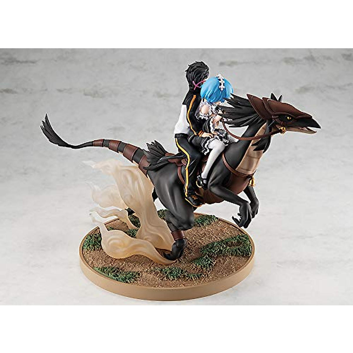 Kadokawa Re: Zero - Starting Life in Another World: Rem & Subaru (Attack On The White Whale Version) PVC Figure