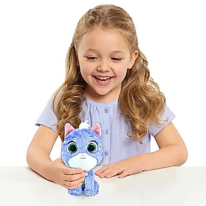 Disney Junior T.O.T.S. KiKi the Cat, 6-inch Bean Plush Stuffed Animal, Small Plushie