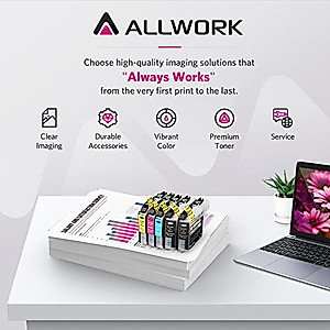 ALLWORK Compatible LC103XL LC101XL Ink Cartridge Replacement for Brother LC103 LC101 for Brother MFC J285DW J450DW J470DW J870DW J875DW J4510DW J4610DW J4710DW J6520DW J6720DW J6920DW (10 Color Packs)