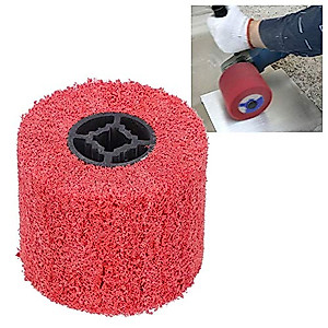 4.7x3.9in Nylon Polishing Wheel Polishing Machine Burnishing Wheel Polisher Accessory Red Polishing Tool
