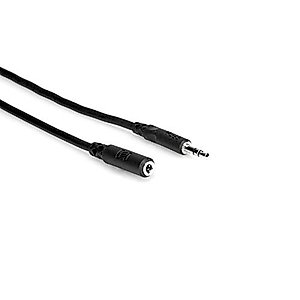 HOSA - MHE-110 - Headphone Extension Cable - 3.5 mm TRS to 3.5 mm TRS - 10 ft