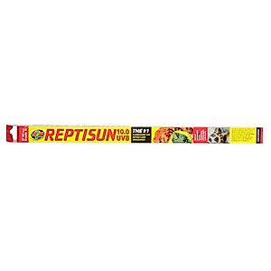 Zoo Med ReptiSun T8 10.0 UVB Lamp, 18" Length, 18 Watts