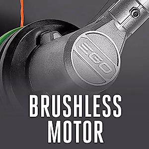 EGO Power+ ST1520 15-Inch 56-Volt Cordless String Trimmer with POWERLOAD and Carbon Fiber Straight Shaft - Battery and Charger Not Included, Black