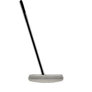 Bell TW-400 Two-Way CNC Milled Toe Balance Golf Putter + Winn Dri-Tac Dark Gray Jumbo Grip (Ambidextrous, 40)