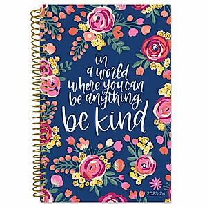 bloom daily planners 2023-2024 Academic Year Day Planner (July 2023 - July 2024) - 5.5” x 8.25” - Weekly/Monthly Agenda Organizer Book with Stickers & Bookmark - Be Kind