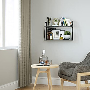 SRIWATANA U Shelves Set of 3 and 2-Tier Floating Shelf（Contains 2 Items）
