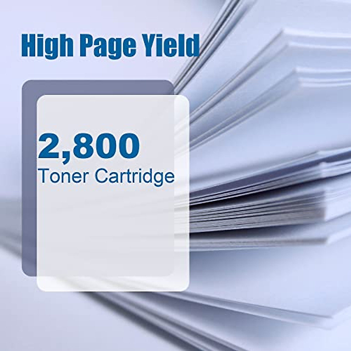 BIGSPCE TN660 Compatible TN660 2PK High Yield Black Toner Cartridge Replacement for Brother TN660 TN630 HL-L2300D L2305W L2360DW MFC-L2680W L2685DW L2700DW DCP-L2520DW L2540DW Printer